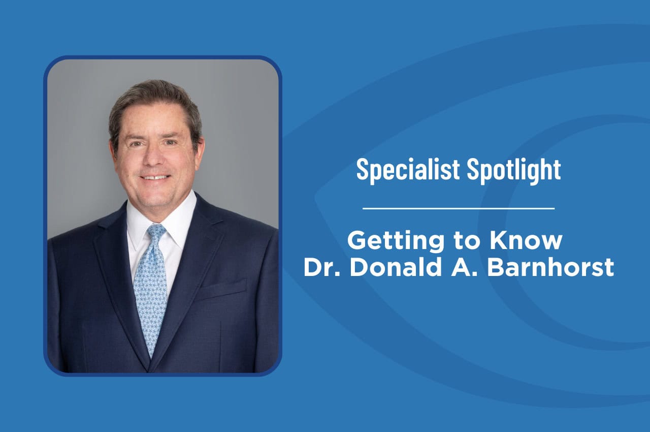 Getting to Know Dr. Donald A. Barnhorst - Florida Eye Specialists