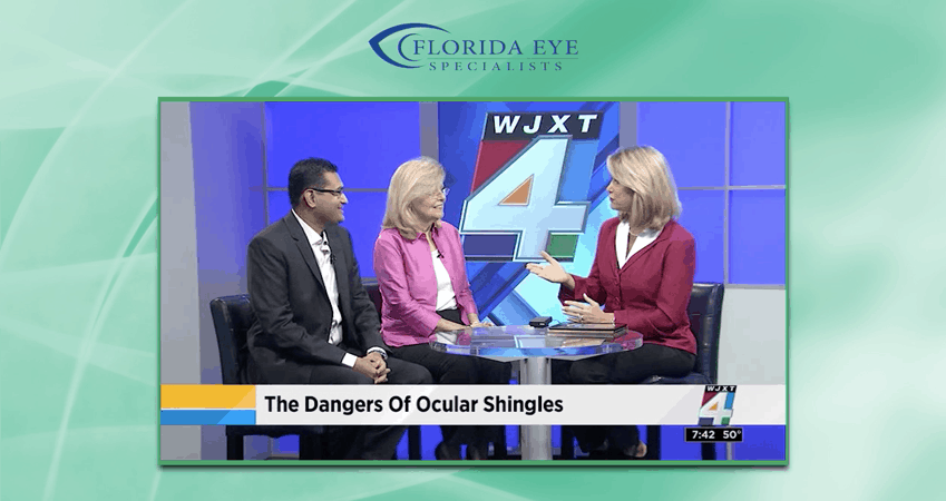 Dr. Ravi Patel Discusses Ocular Shingles on News4Jax